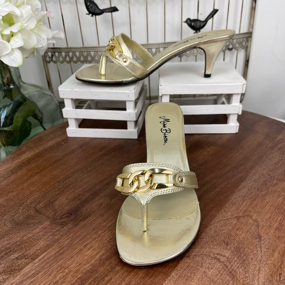 Miss Bisou | Shoes | Miss Bisou Sophisto Womens Slide Thong Heels ...